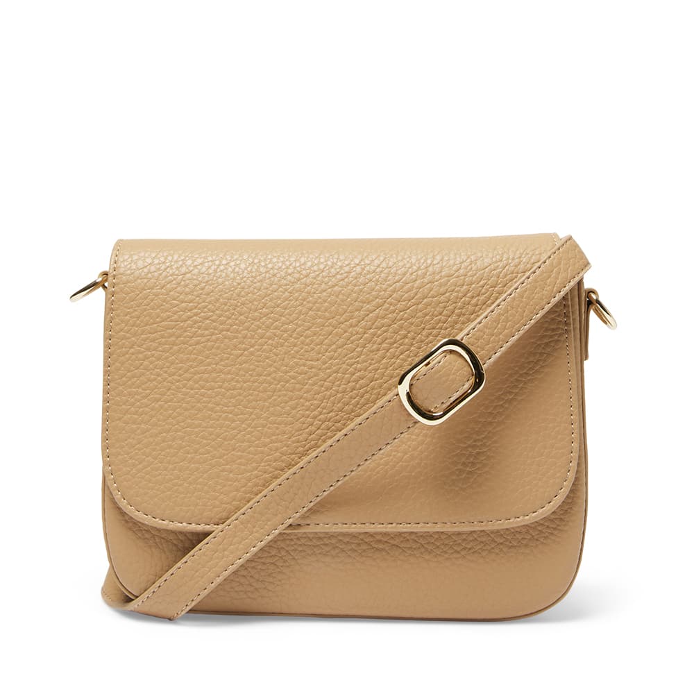 Amalfi Bag in Latte Pebble