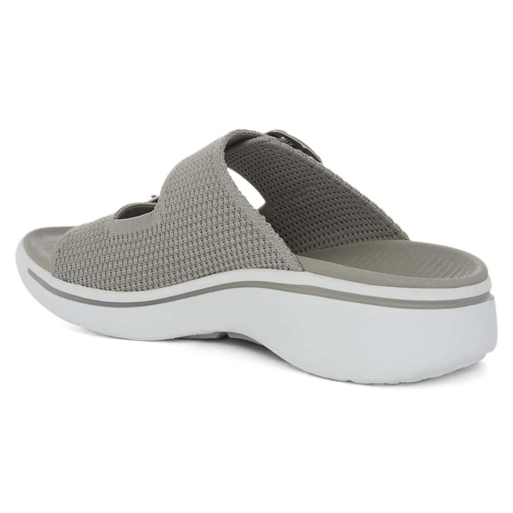Adena Slide in Light Grey