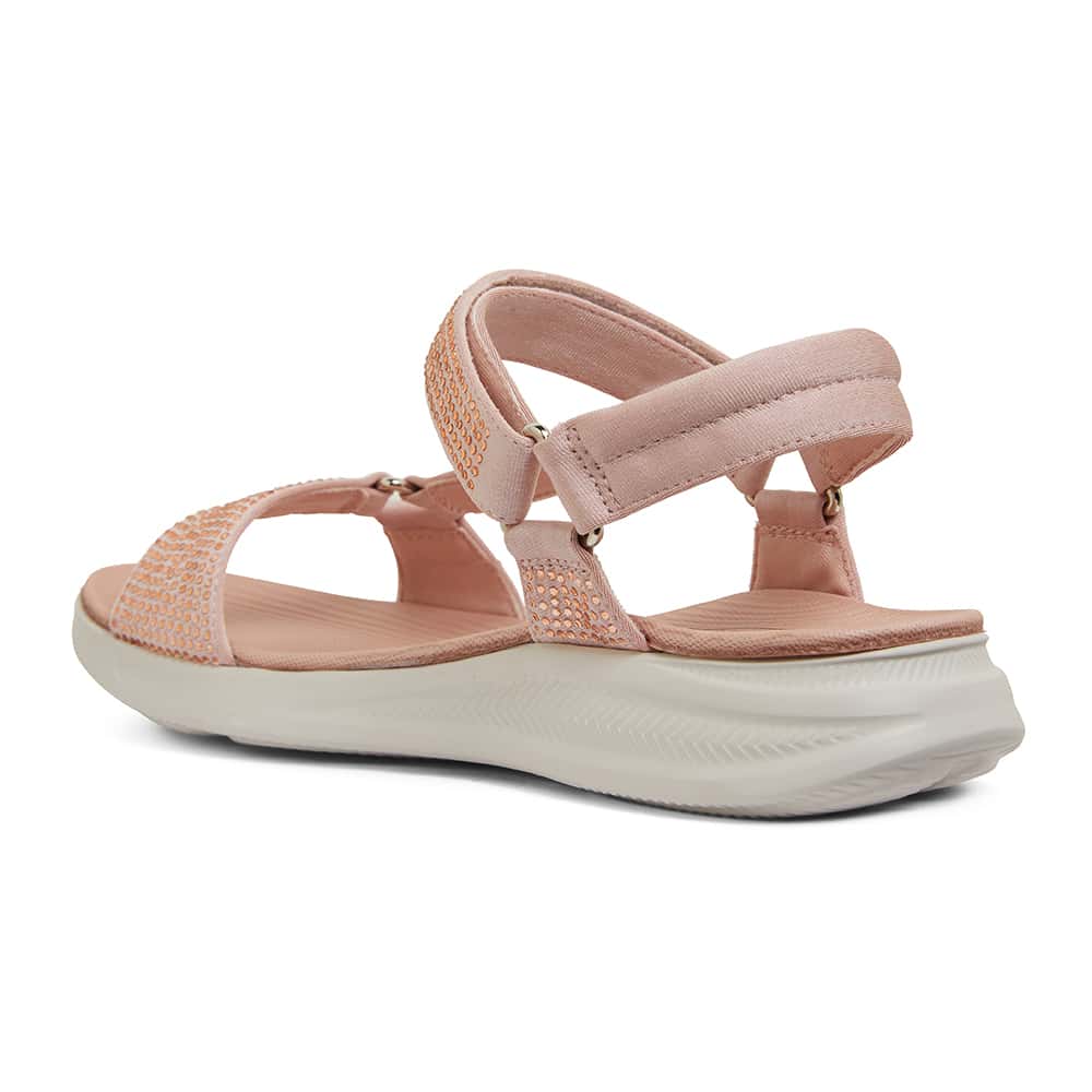 Naples Sandal in Blush Diamante | Active Flex | Shoe HQ