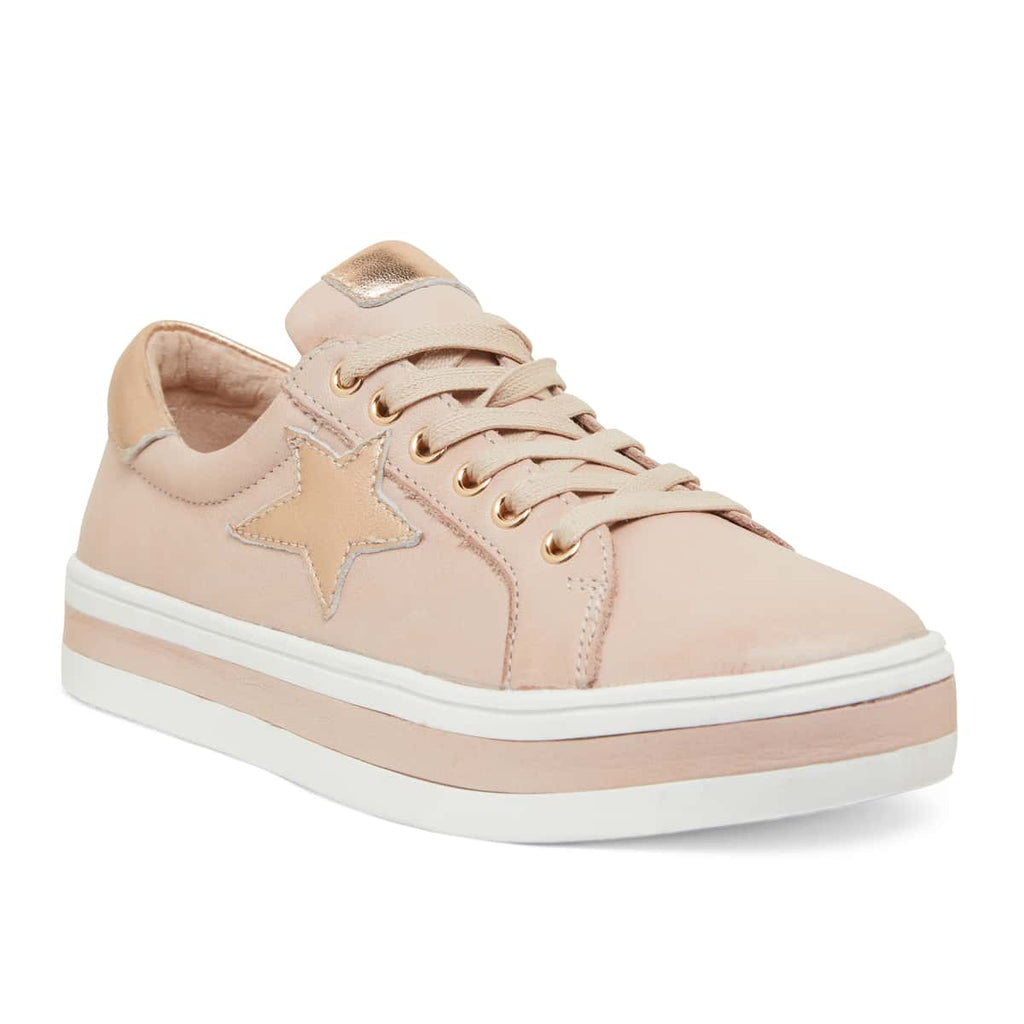 Ultra Sneaker in Blush Leather | Easy Steps | Shoe HQ
