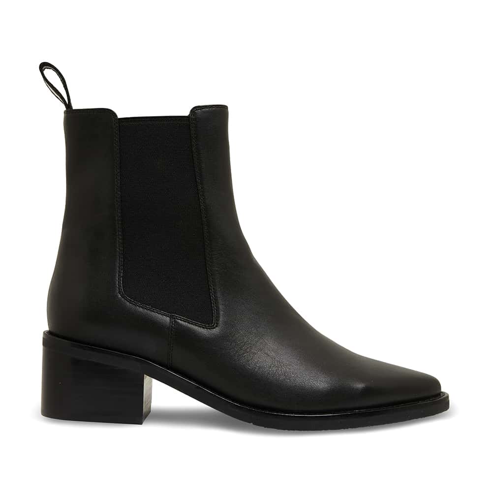 Federal Boot in Black Leather | Jane Debster | Shoe HQ