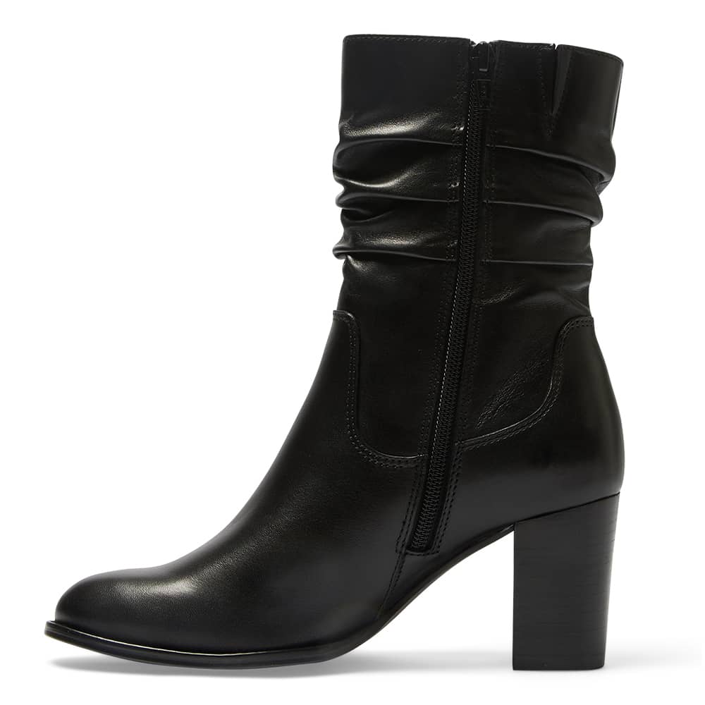 Gibson Boot in Black Leather