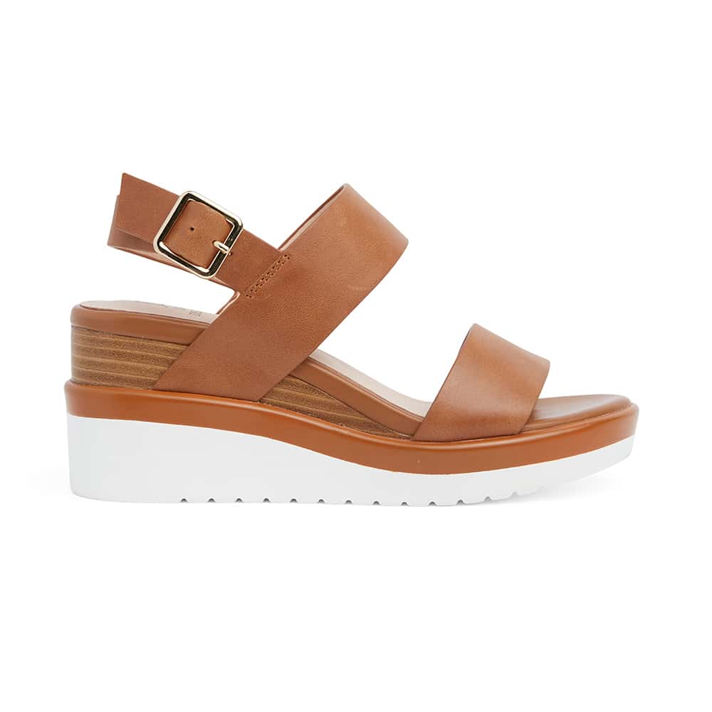 Indiana Heel in Tan Leather | Jane Debster | Shoe HQ