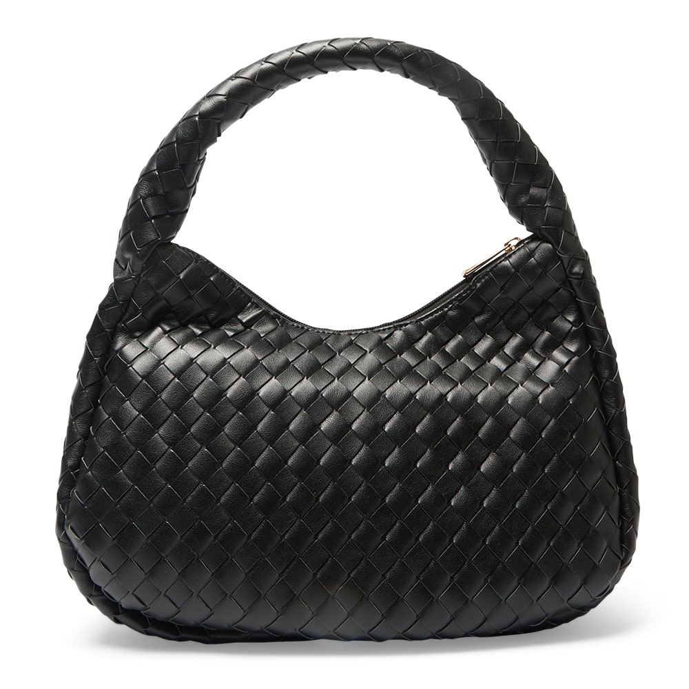 Bobbi Bag in Black Weave