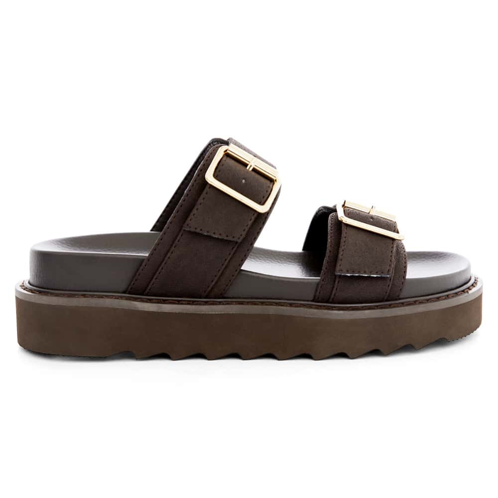 Poppy Slide in Chocolate Micro