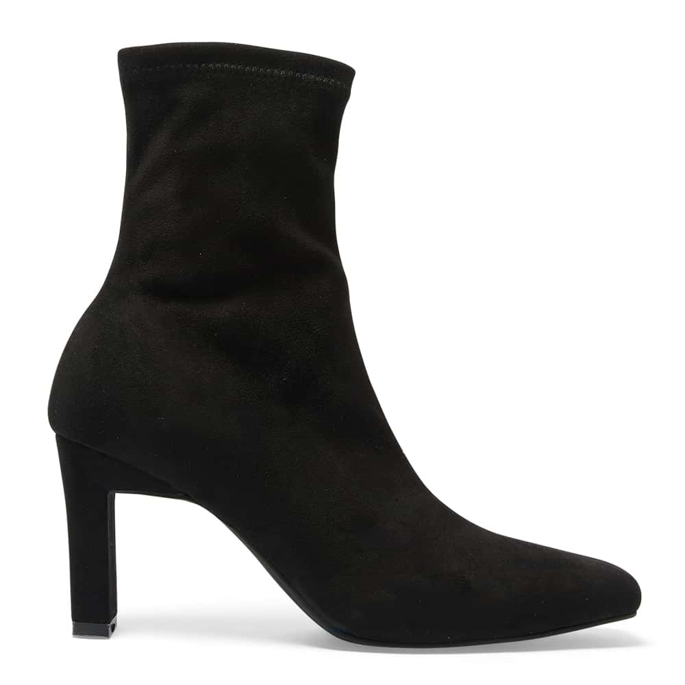 Vista Boot in Black Suede