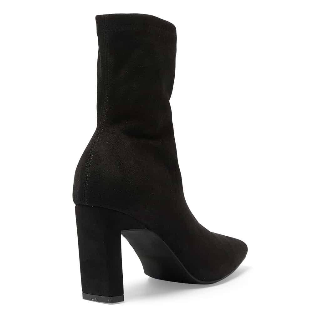 Vista Boot in Black Suede