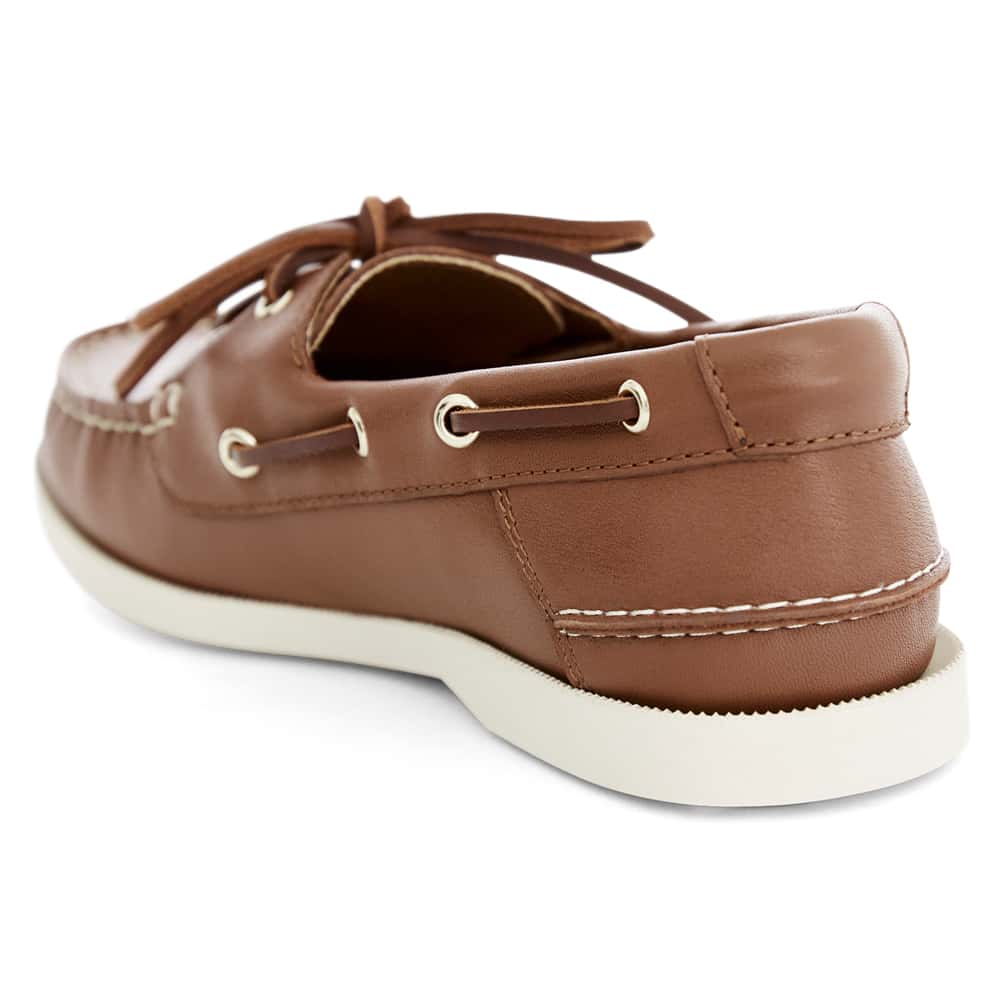 Anchor Loafer in Brown Leather
