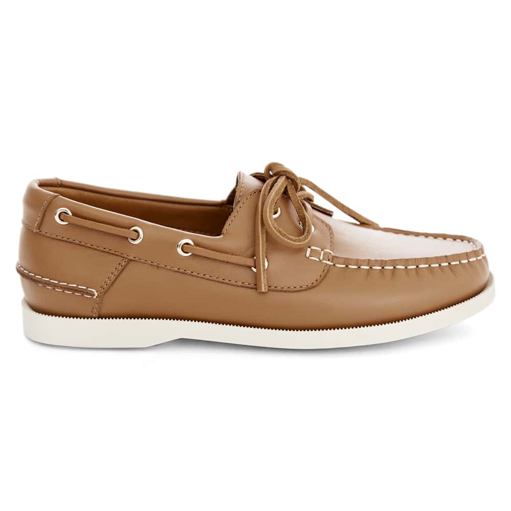 Anchor Loafer in Tan Leather