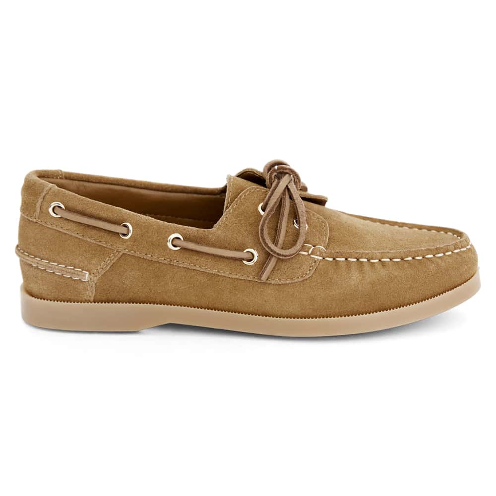 Anchor Loafer in Taupe Leather