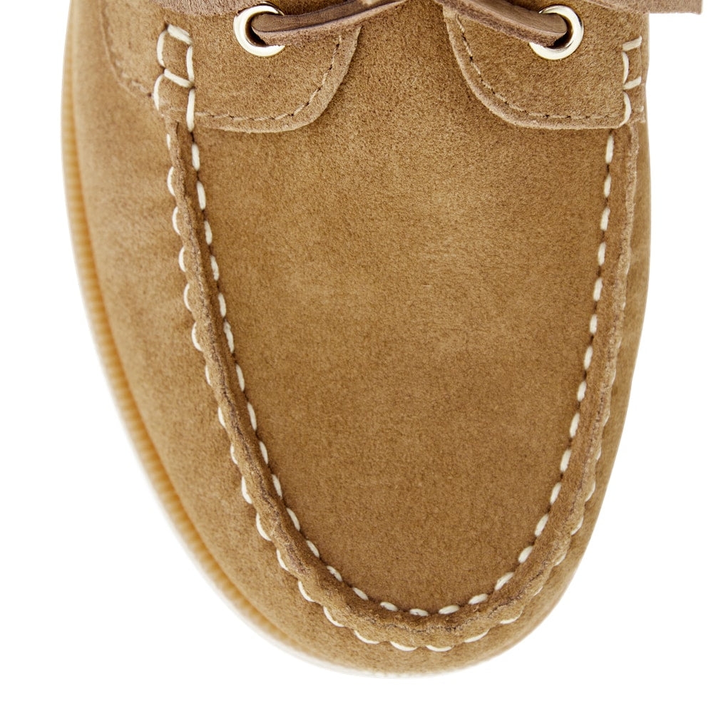 Anchor Loafer in Taupe Leather