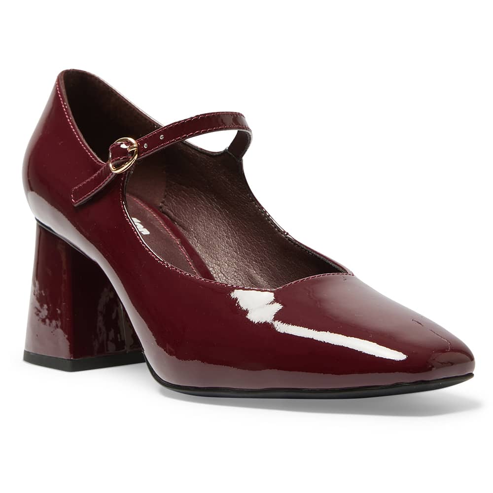 Nancy Heel in Wine Patent