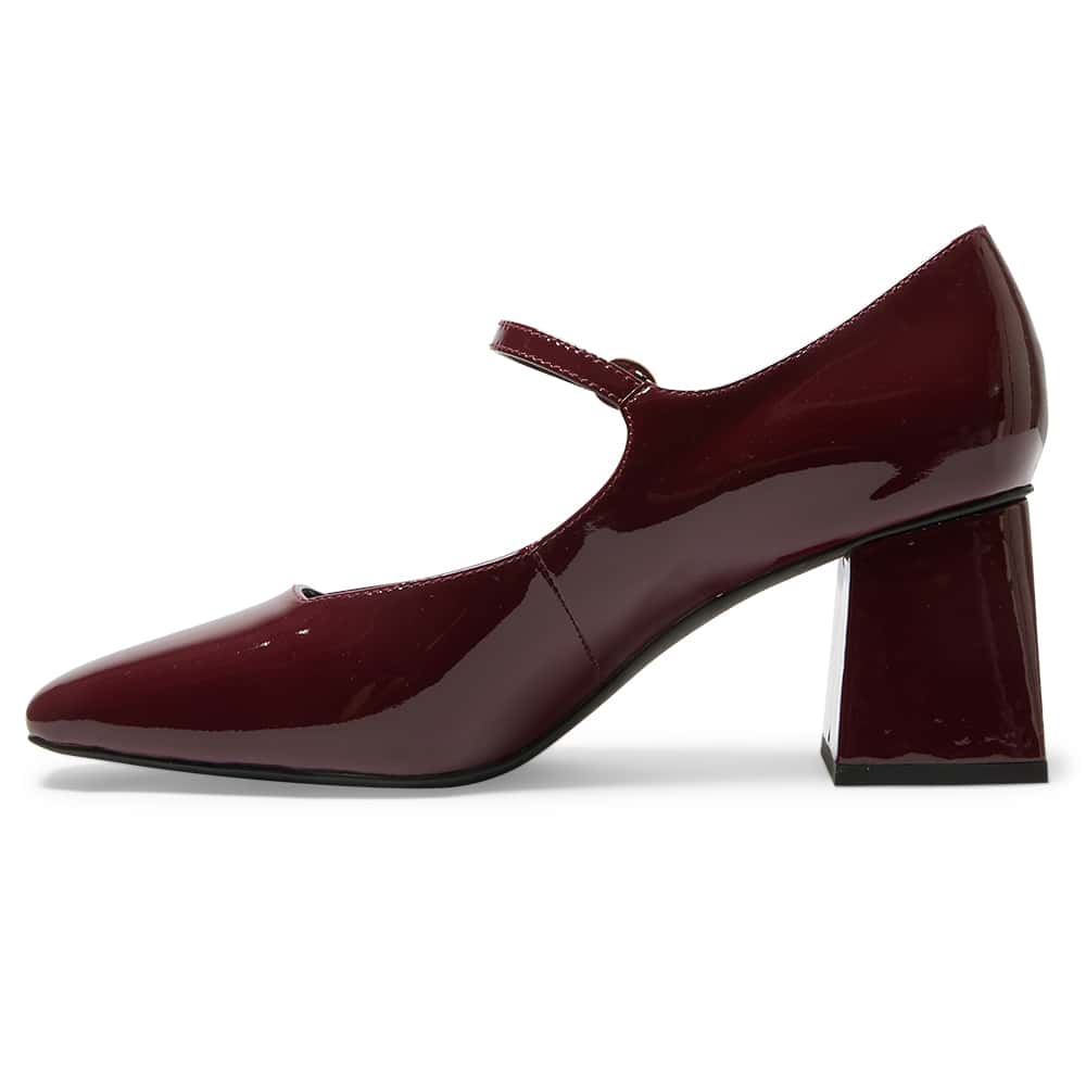 Nancy Heel in Wine Patent