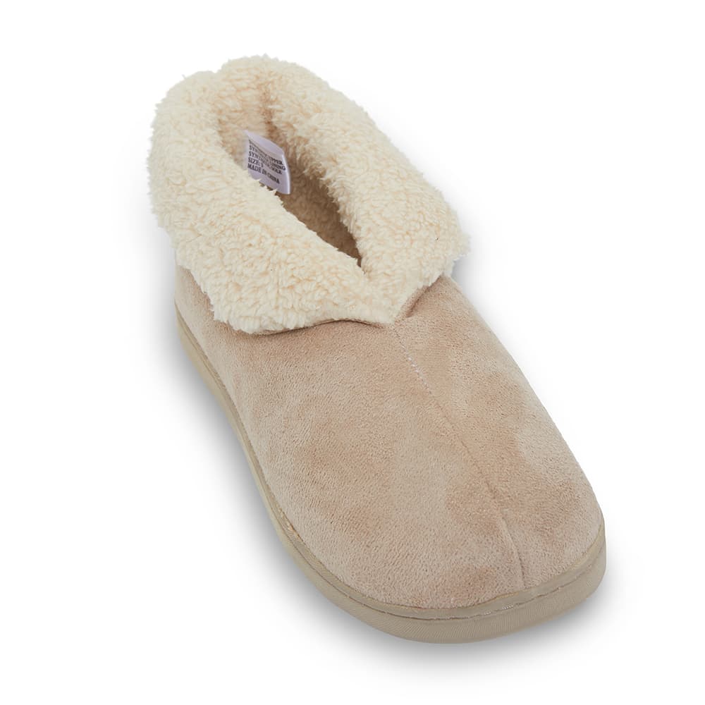 Easy Steps | Party Slipper in Beige Fabric