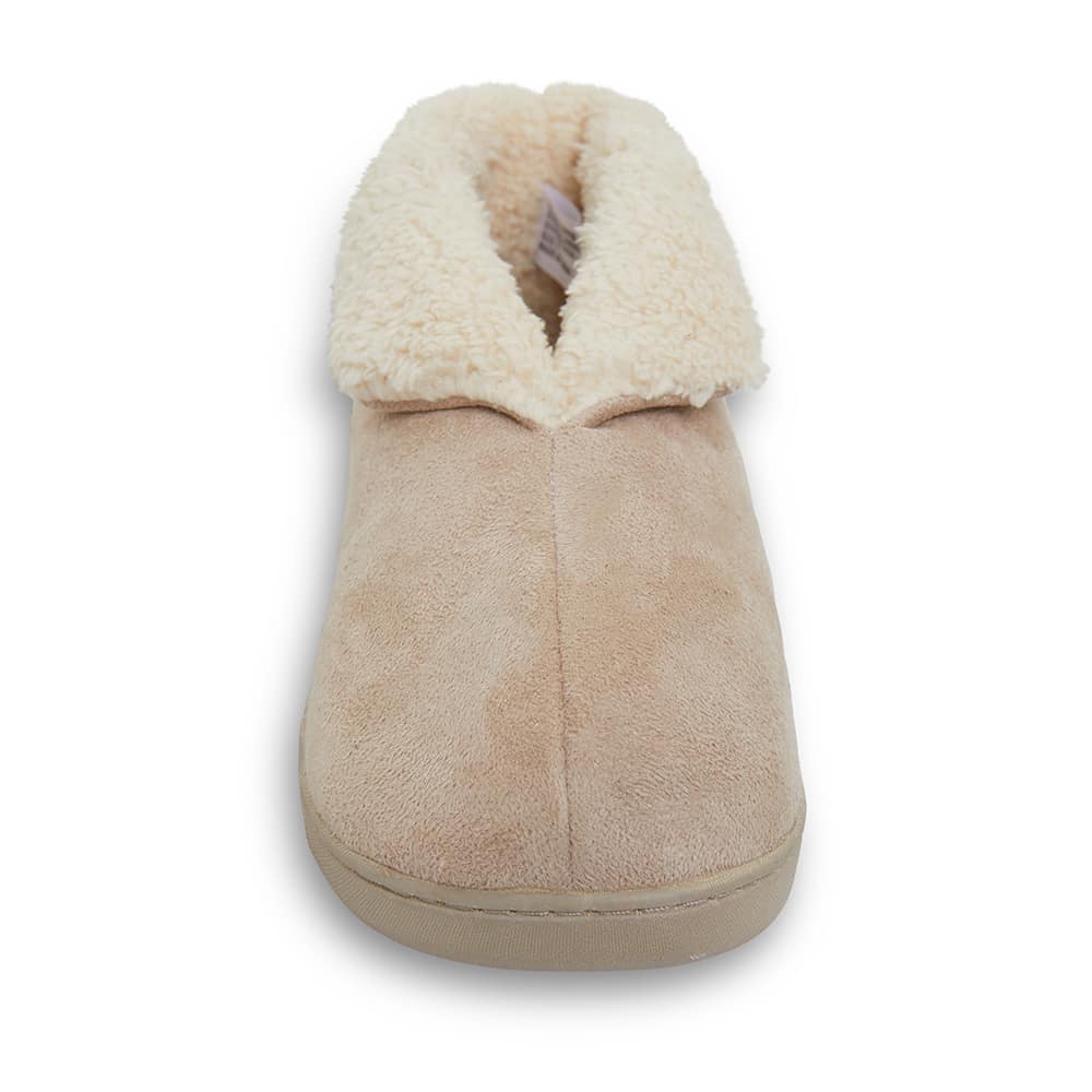 Easy Steps | Party Slipper in Beige Fabric