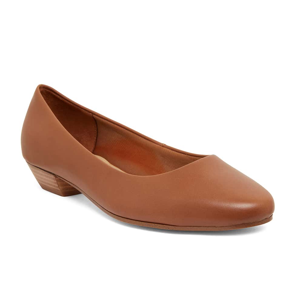 Regal Heel in Cognac Leather | Easy Steps | Shoe HQ