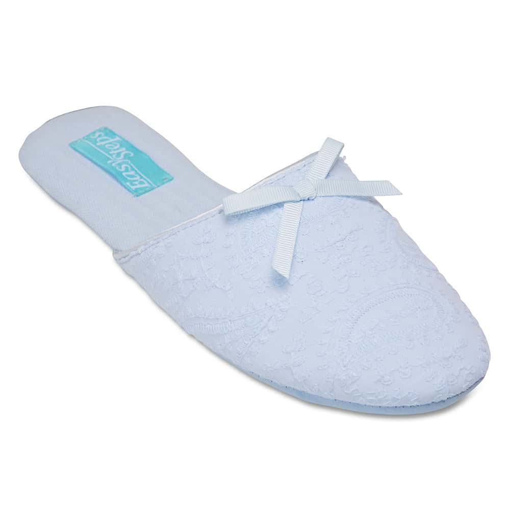 Easy Steps | Siam Slipper in Light Denim Fabric