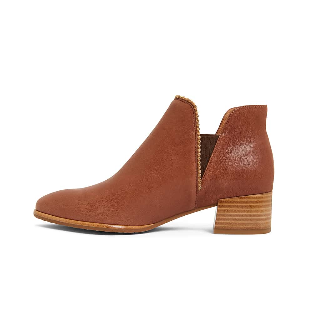 Astor Boot in Tan Leather | Jane Debster | Shoe HQ