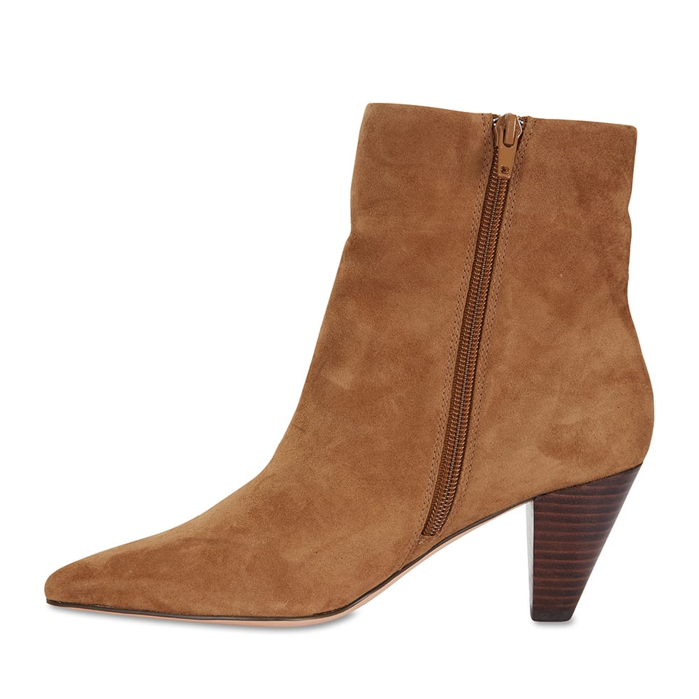 Event Boot in Tan Suede | Jane Debster | Shoe HQ