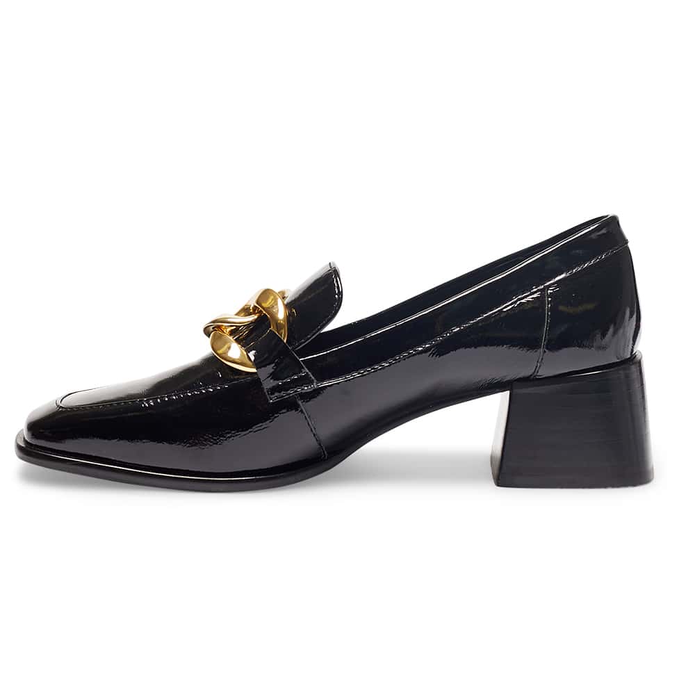 Fancy Loafer in Black Patent | Jane Debster | Shoe HQ
