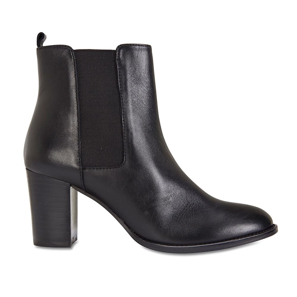 Genesis Boot in Black Leather | Jane Debster | Shoe HQ