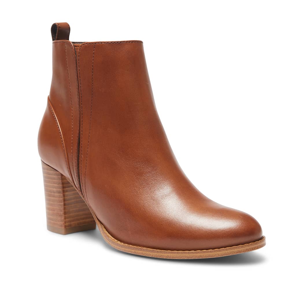 Geronimo Boot in Mid Brown Leather | Jane Debster | Shoe HQ
