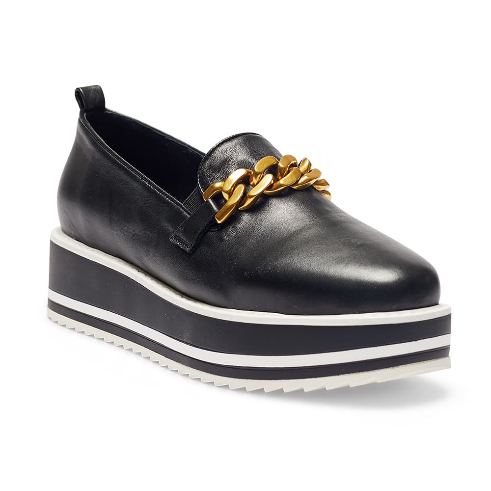 Oakland Loafer in Black Leather | Jane Debster | Shoe HQ