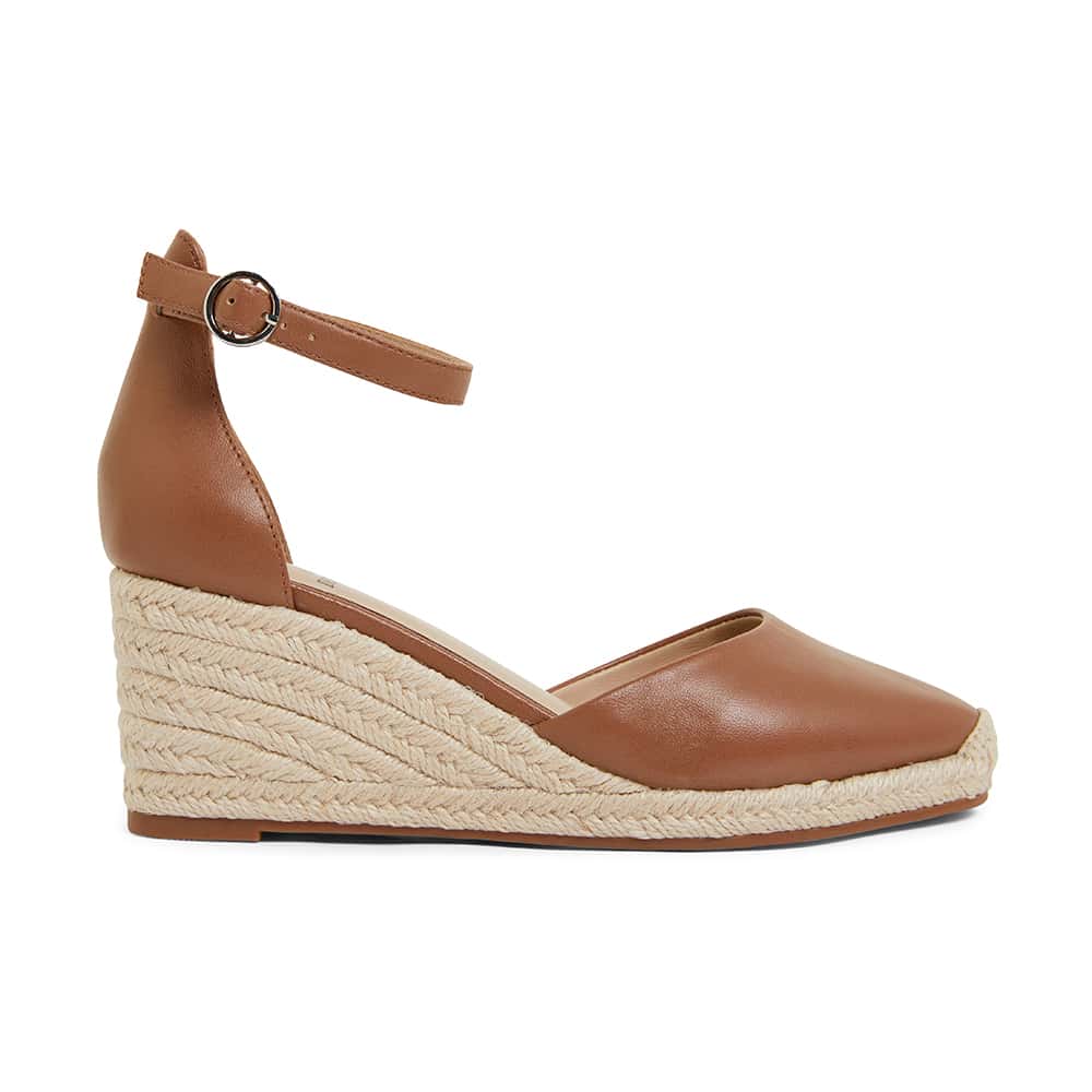Peru Espadrille in Tan Leather | Jane Debster | Shoe HQ
