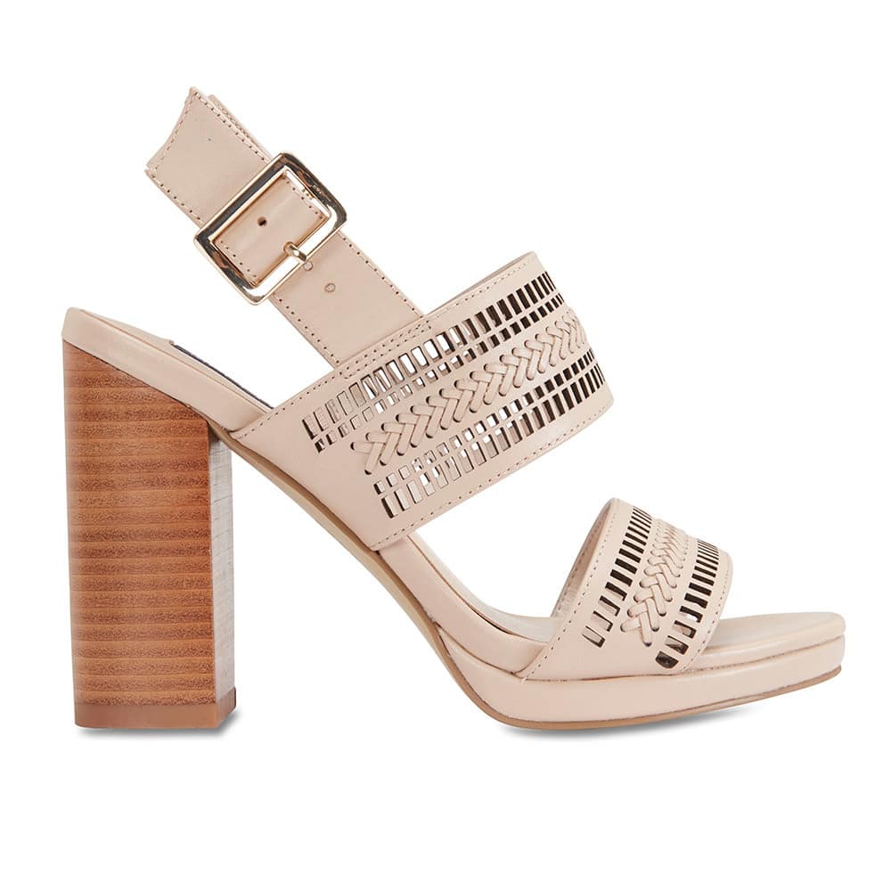 Jane Debster | Scorpio Heel in Nude Leather