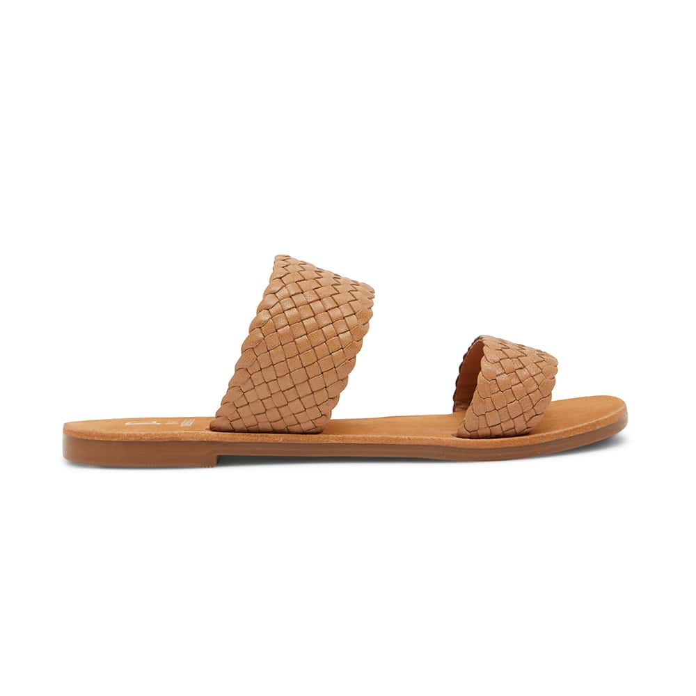 Jane Debster | Tora Slide in Tan Leather