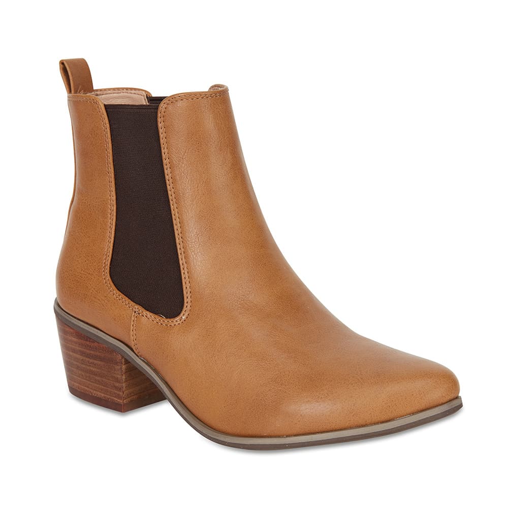 Ravella | Lorna Boot in Tan Smooth