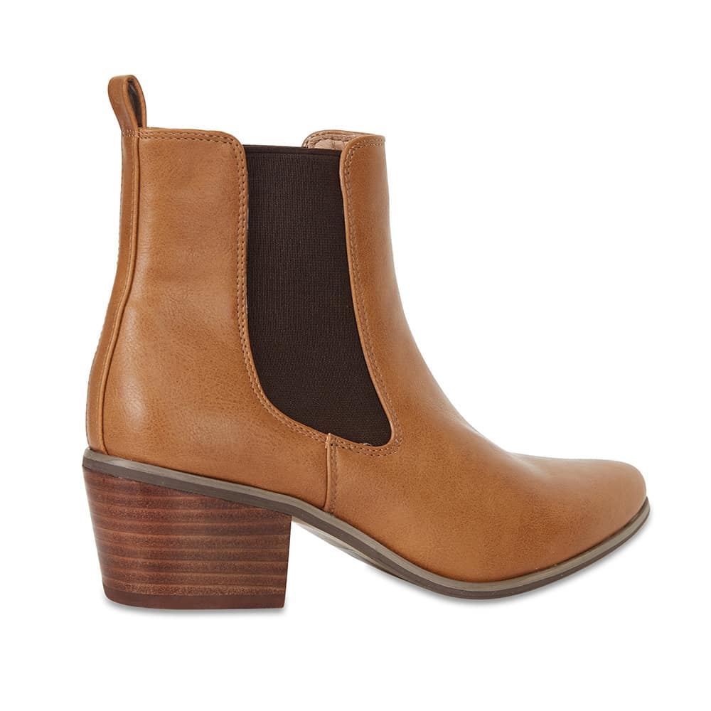 Ravella | Lorna Boot in Tan Smooth