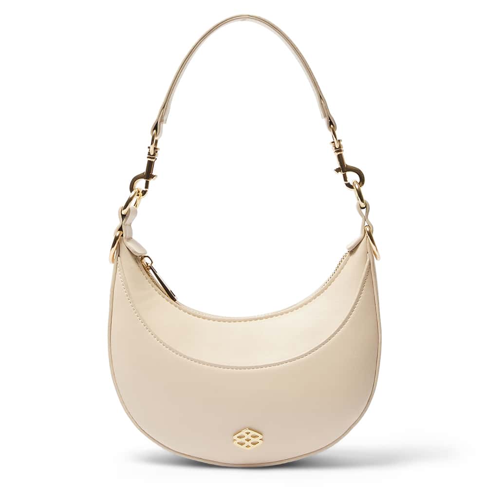 Sherry Handbag in Bone Smooth