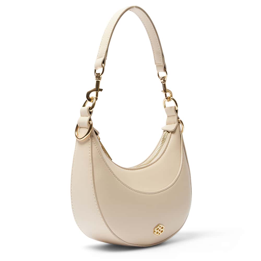 Sherry Handbag in Bone Smooth