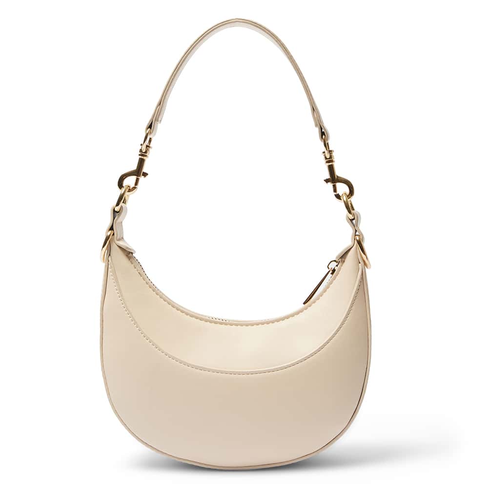 Sherry Handbag in Bone Smooth