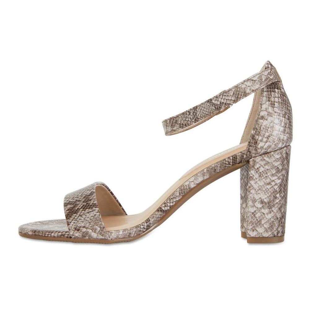 Juliet Heel in Snake Leather | Sandler | Shoe HQ